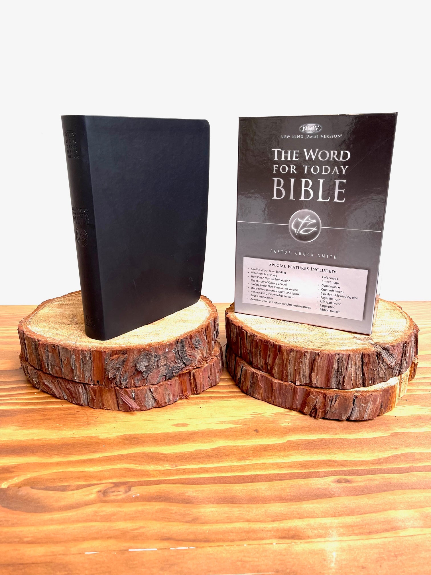 NKJV Word For Today Bible Black Leather Feel Twft NKJV Word For Today Bible Black Leather Feel Twft